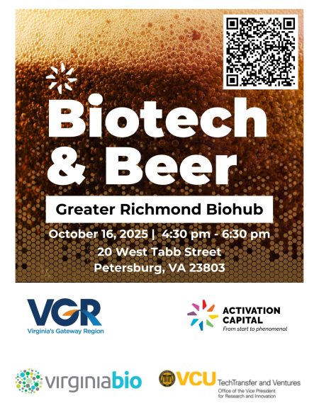 Richmond-Petersburg BioHub Biotech & Beer | VirginiaBio